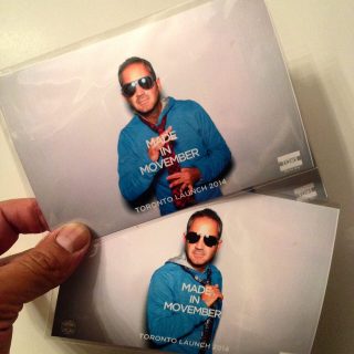 Toronto photo booth at Movember launch party recreates ad campaign ...