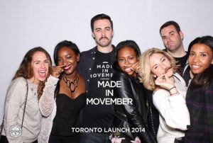 Toronto photo booth at Movember launch party recreates ad campaign ...