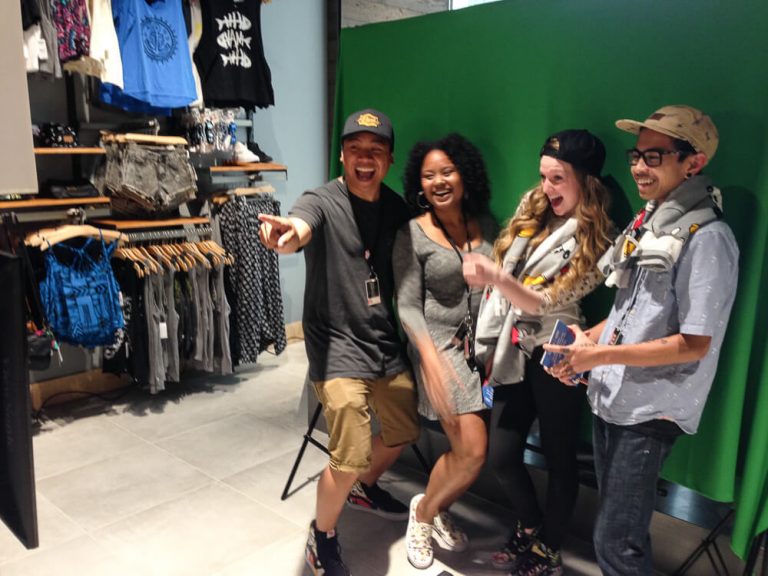Snapshot Photobooth provides green screen photo booth for Vans and ...