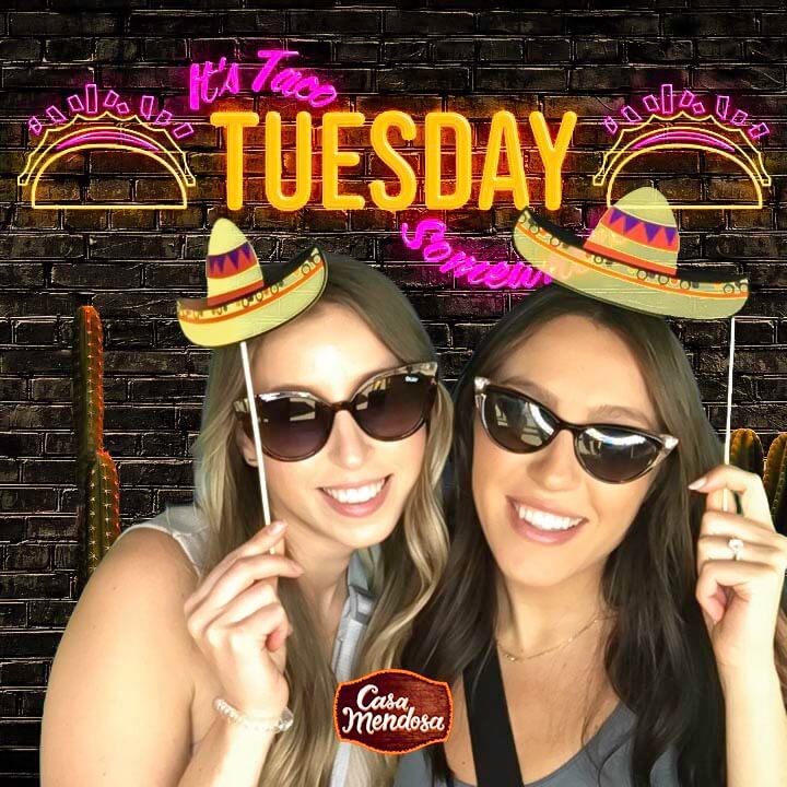 Creating a Taco Tuesday Branded Experience: Green Screen Photo Booth at ...